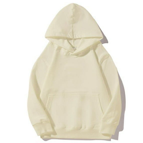 Fshiont Girls Oversized Hoodies Fleece Pullover Sweatshirts Kids ...