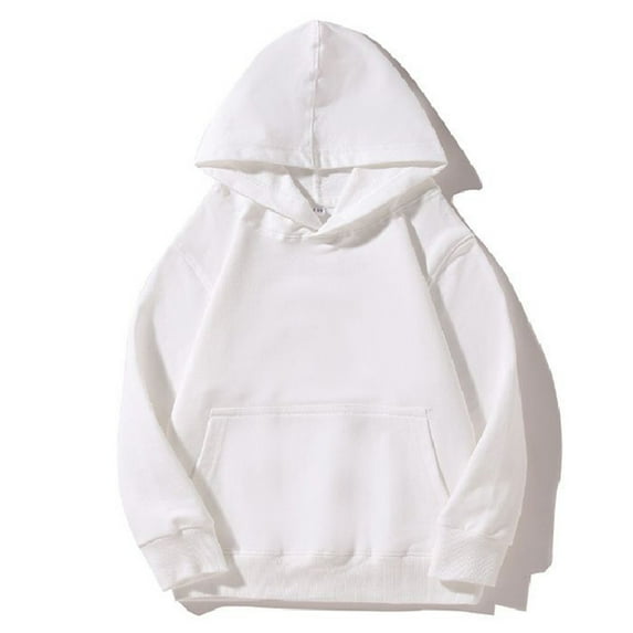 Fshiont Girls Oversized Hoodies Fleece Pullover Sweatshirts Kids ...