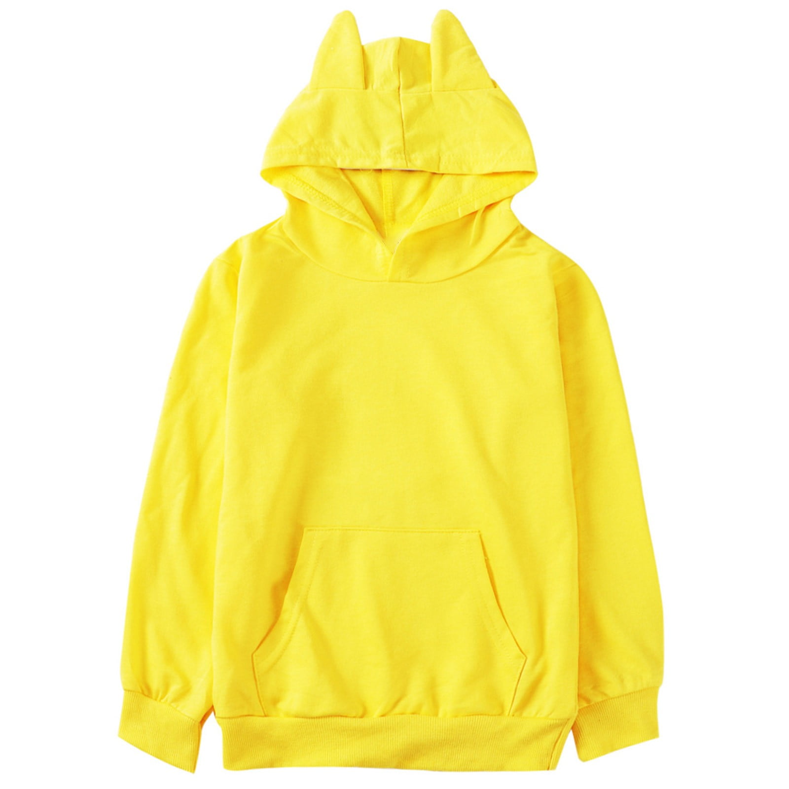 Fshiont Kids Hoodie Light Weight Sweatshirt (Thin) with Pockets Long ...