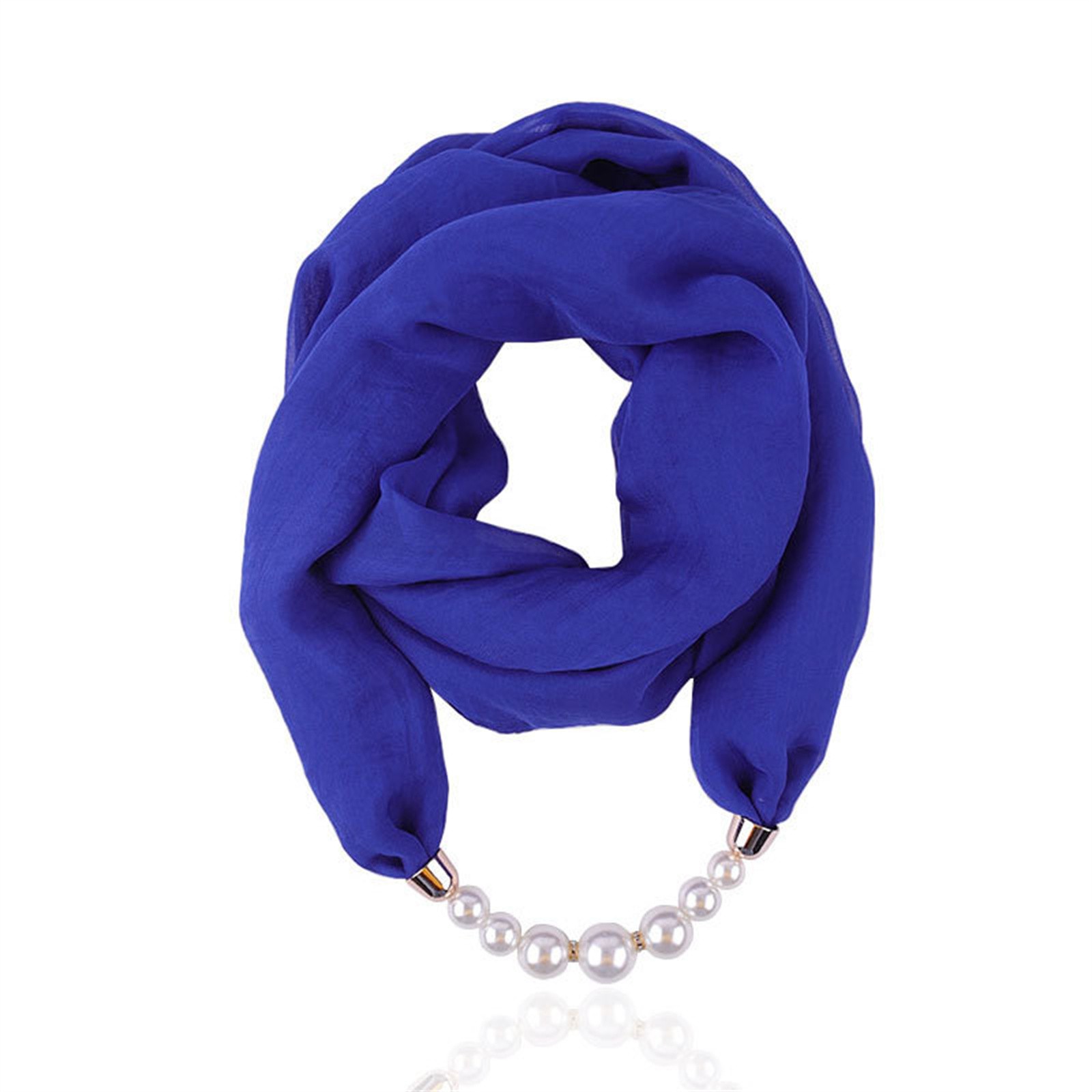 Fshiont Women's Scarves Multi-purpose Unique Pendant Scarf Necklace ...