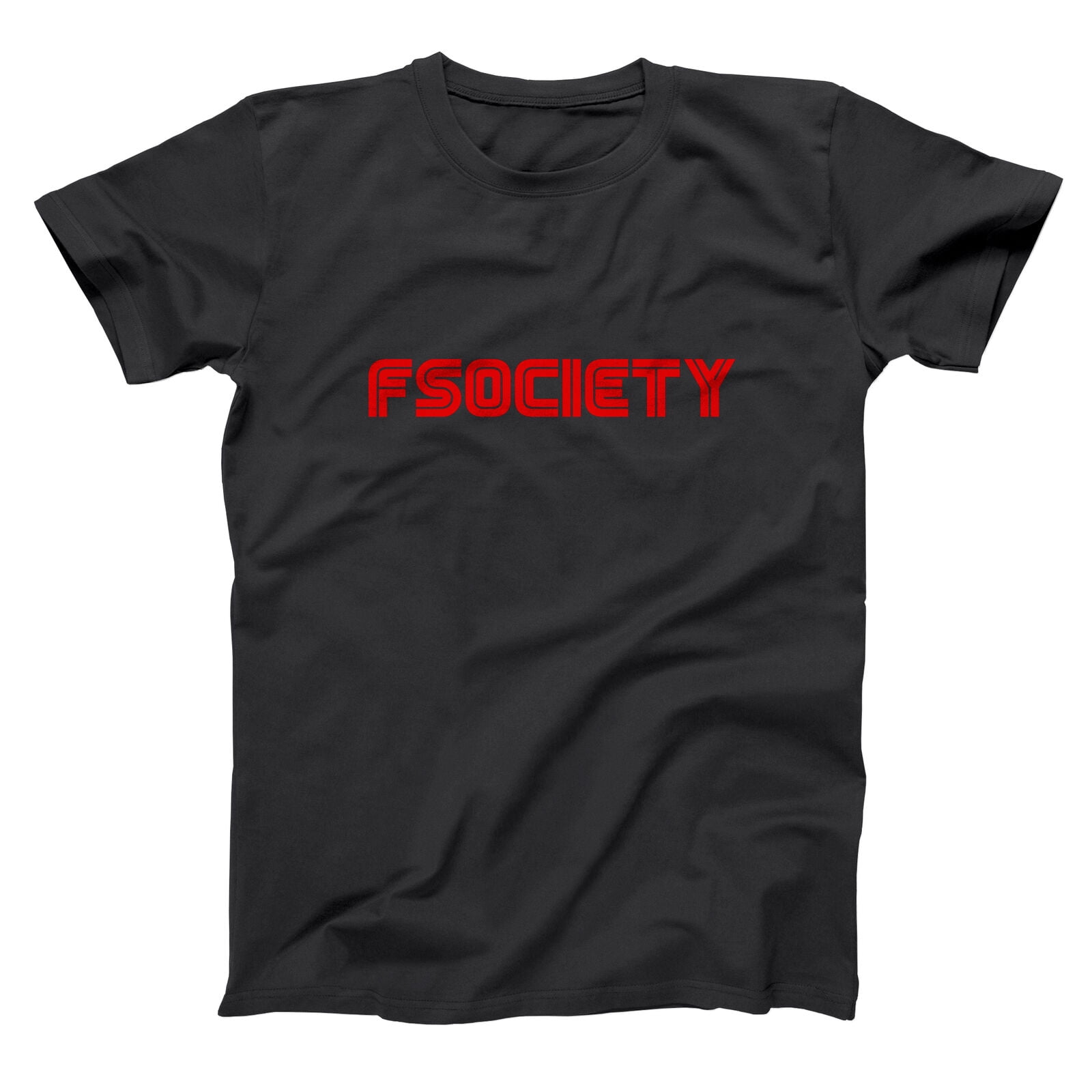 Fsociety Hacker Comic Programmer Geek Mr. Robot Black Basic Men's T ...