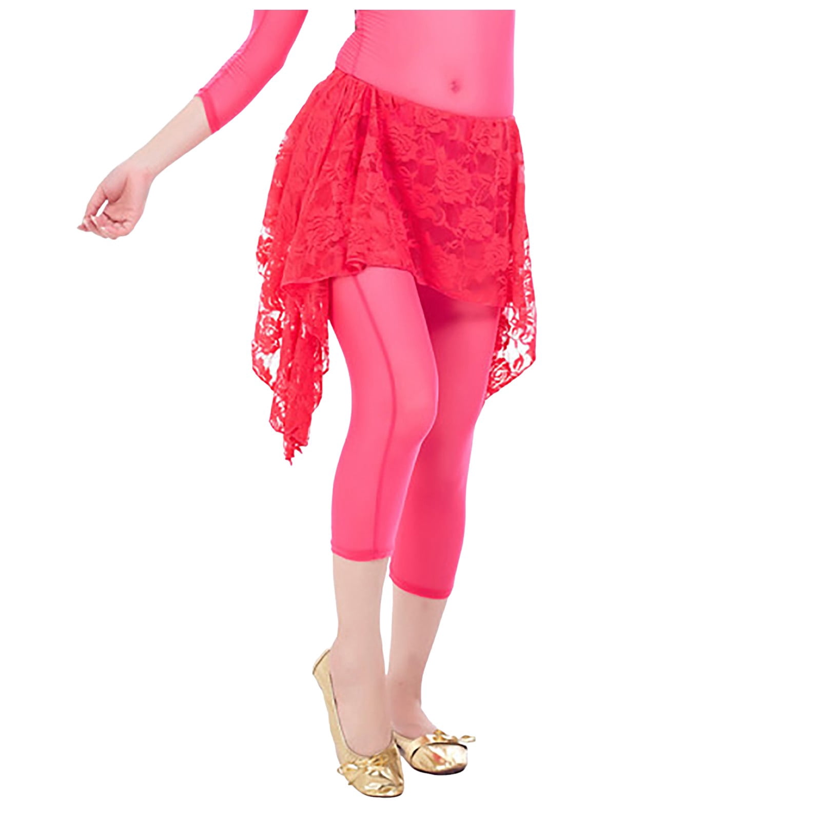 Fsqjgq Black Lace Skirts for Women Carnival Belly Dance Wrap Skirt Mesh ...