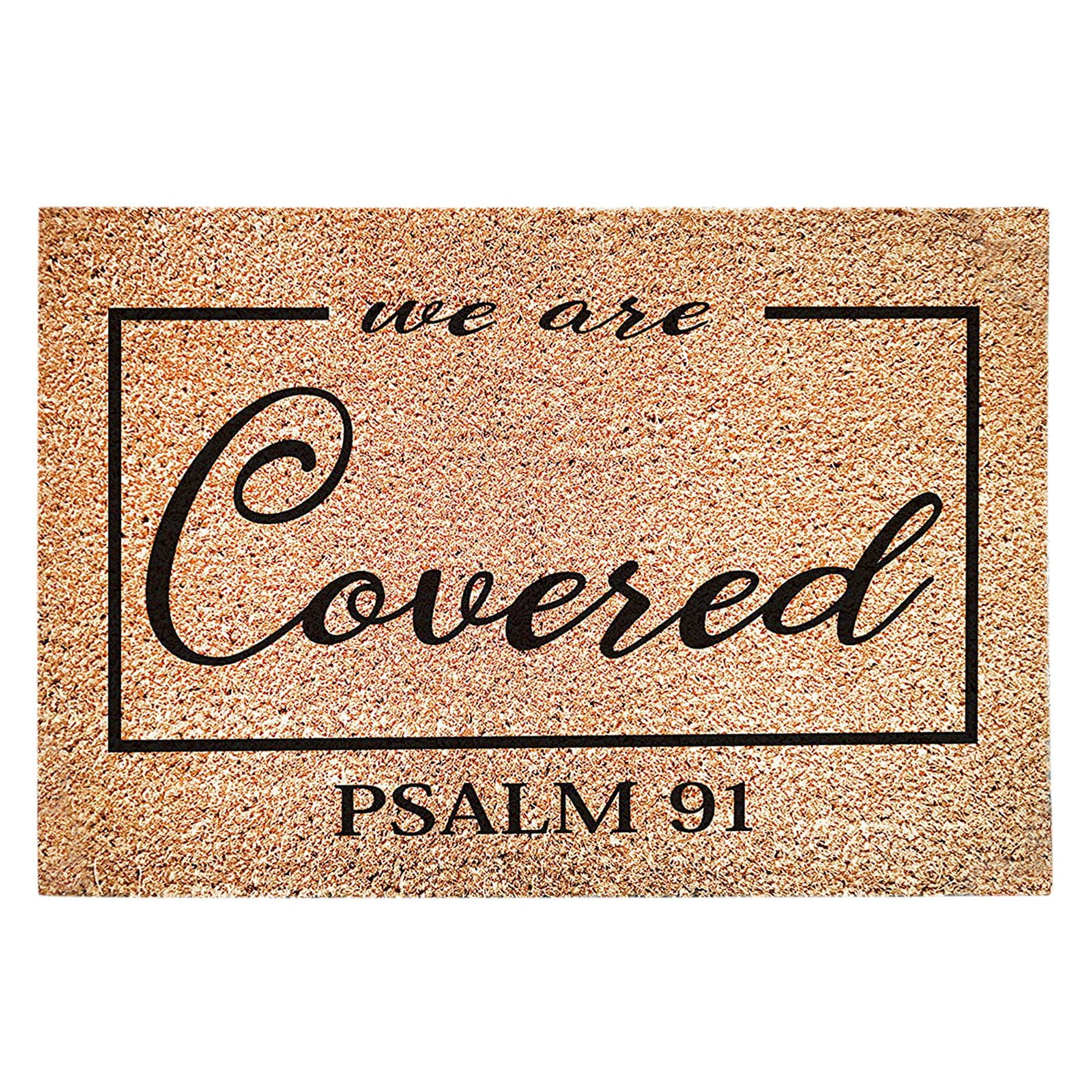 Fsqjgq Creative Carpet Area Rugs Home Sweet Home Doormat We Are Covered ...