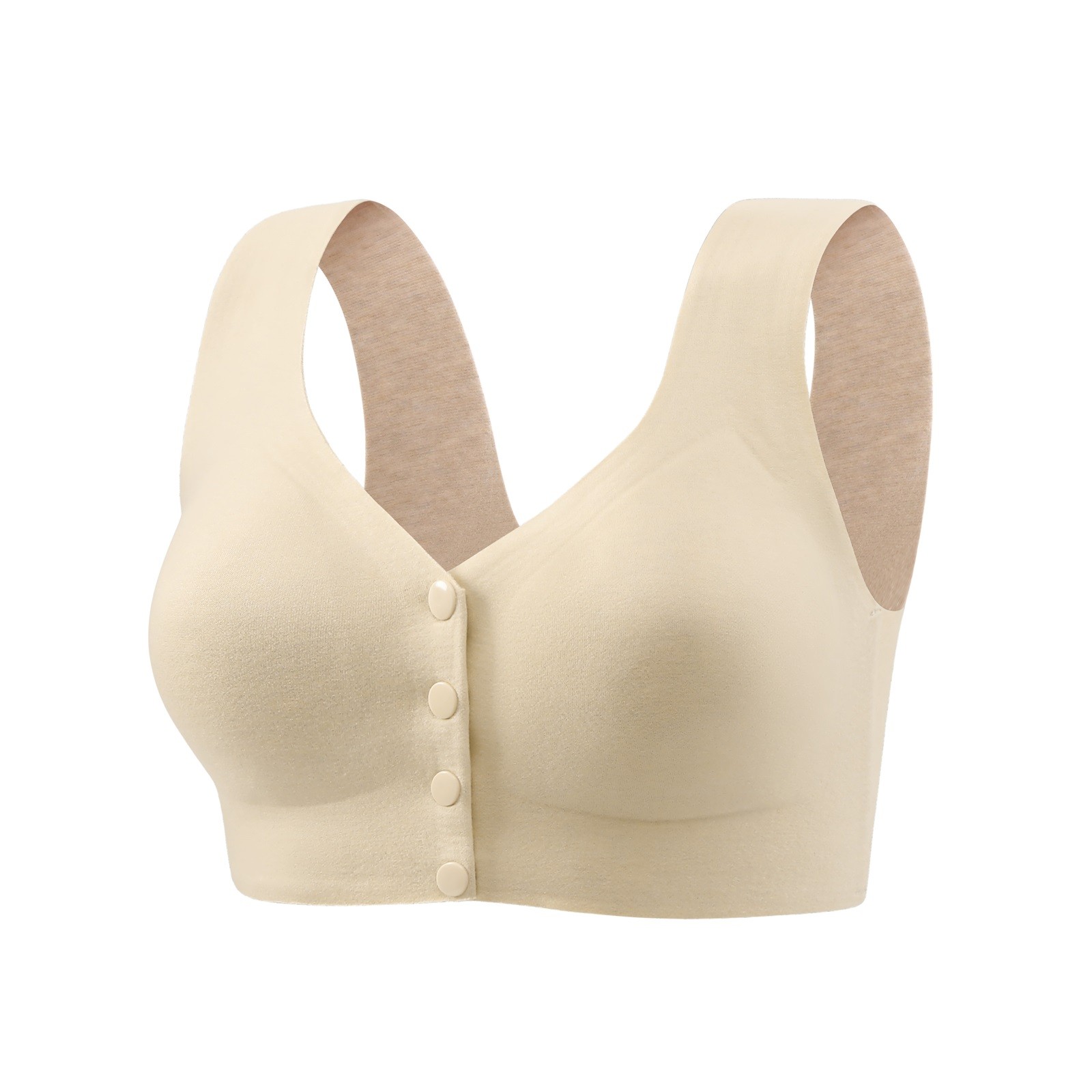 Fsqjgq Front Closure Bras for Women Fall Winter De Velvet Warm Bra ...