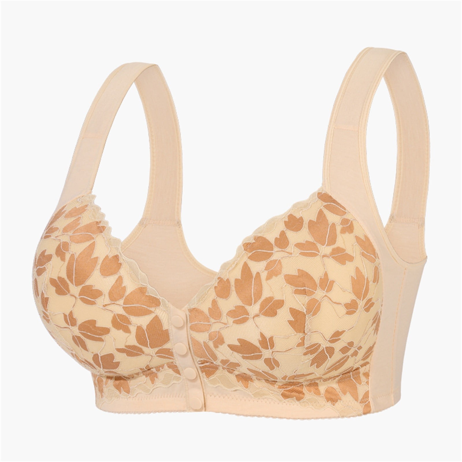 Fsqjgq Large Size Front Closure Bras for Women Oversized Tank Top Bra ...