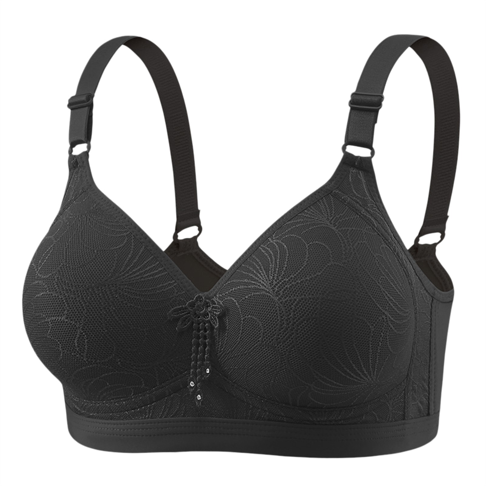 Fsqjgq Large Size Lace Bras for Women Comfort Underwear Full Coverage ...