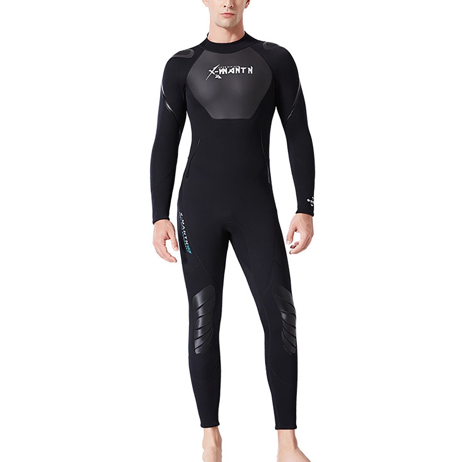 Fsqjgq Mens Rash Guard Sets Cold Water Swimming 3MM Swimwear 1 Piece ...