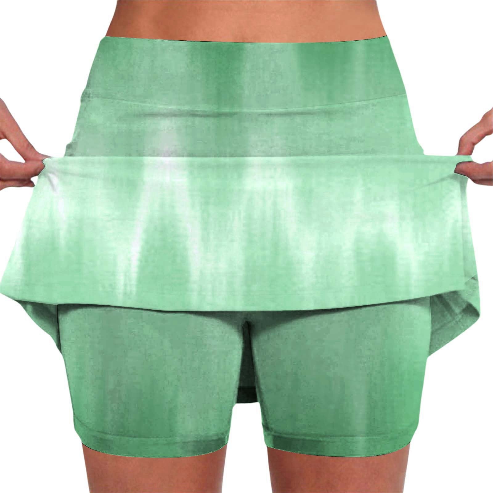 Fsqjgq Skirts for Women Athletic Tennis Golf Skirts Summer Workout ...