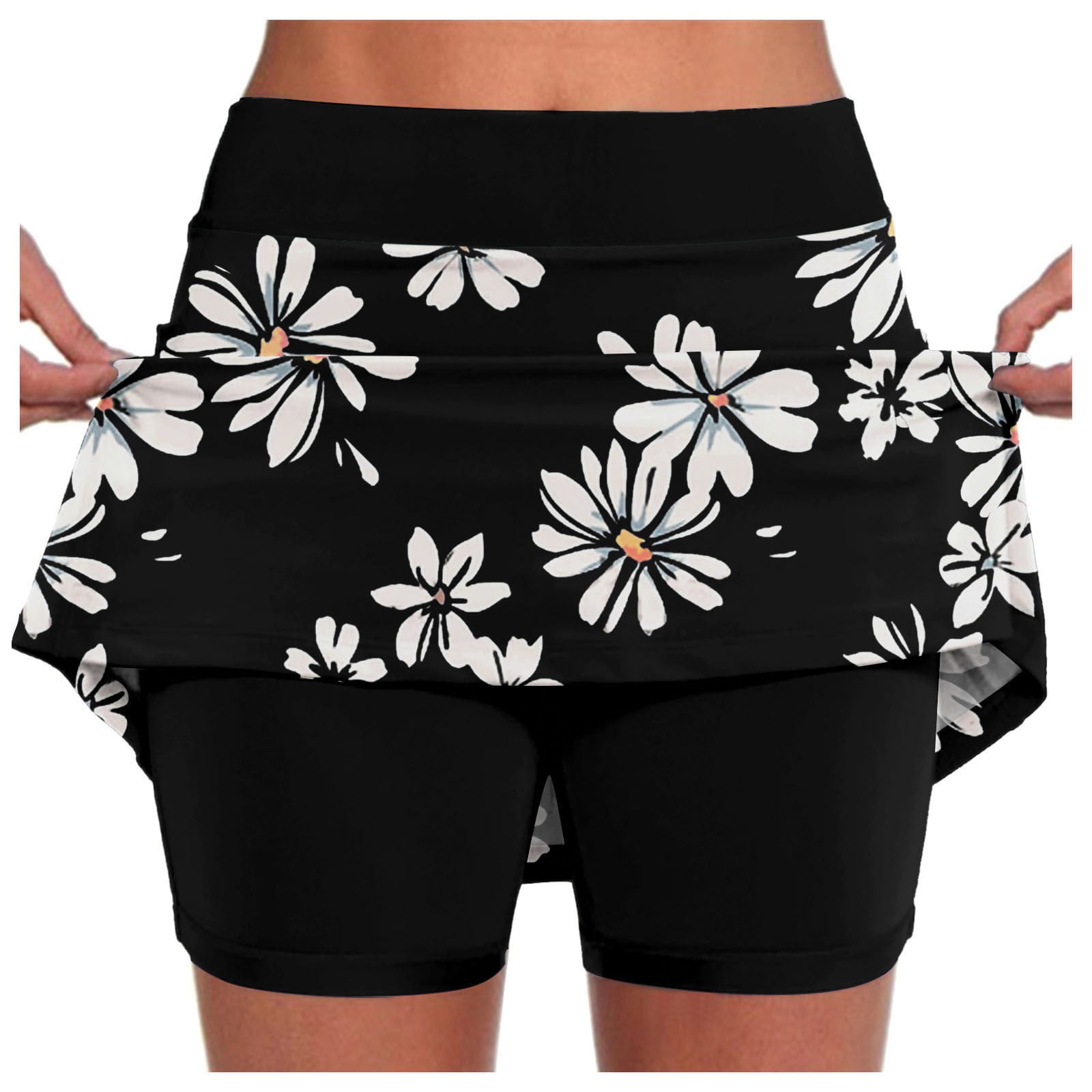 Fsqjgq Skirts for Women Sexy Tennis Golf Skirts High Waisted with ...