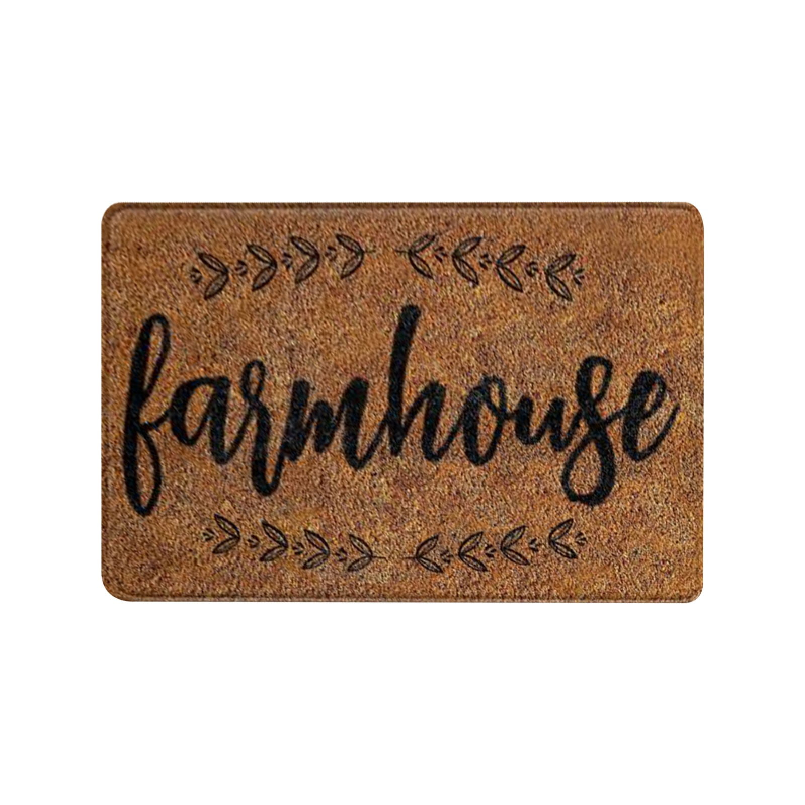 Fsqjgq Welcome Doormats Polyester Rubber Non Slip Floor Mats Indoor ...