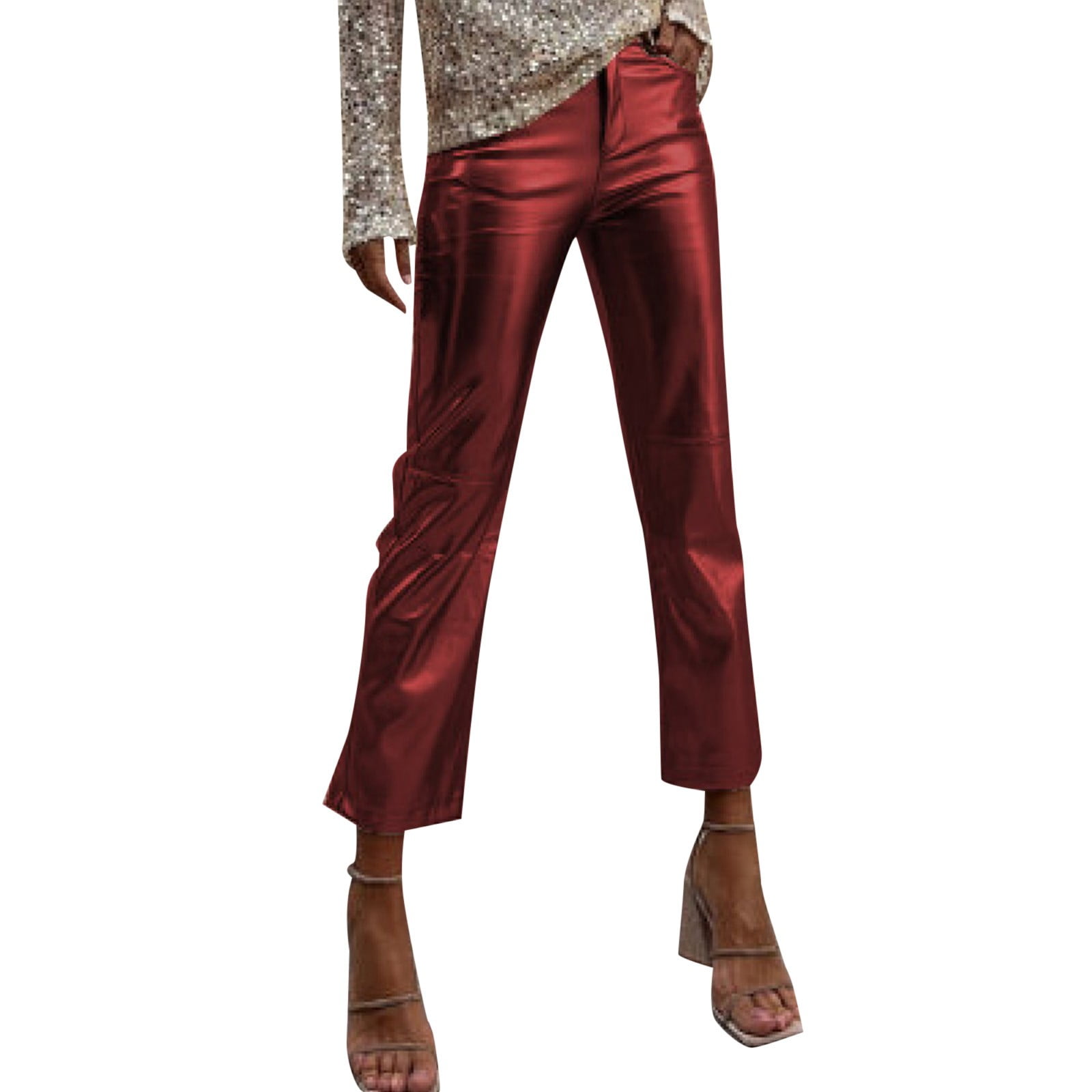 Fsqjgq Women's Pants Hiking Pants Women Fashion Trousers Beige Pants ...