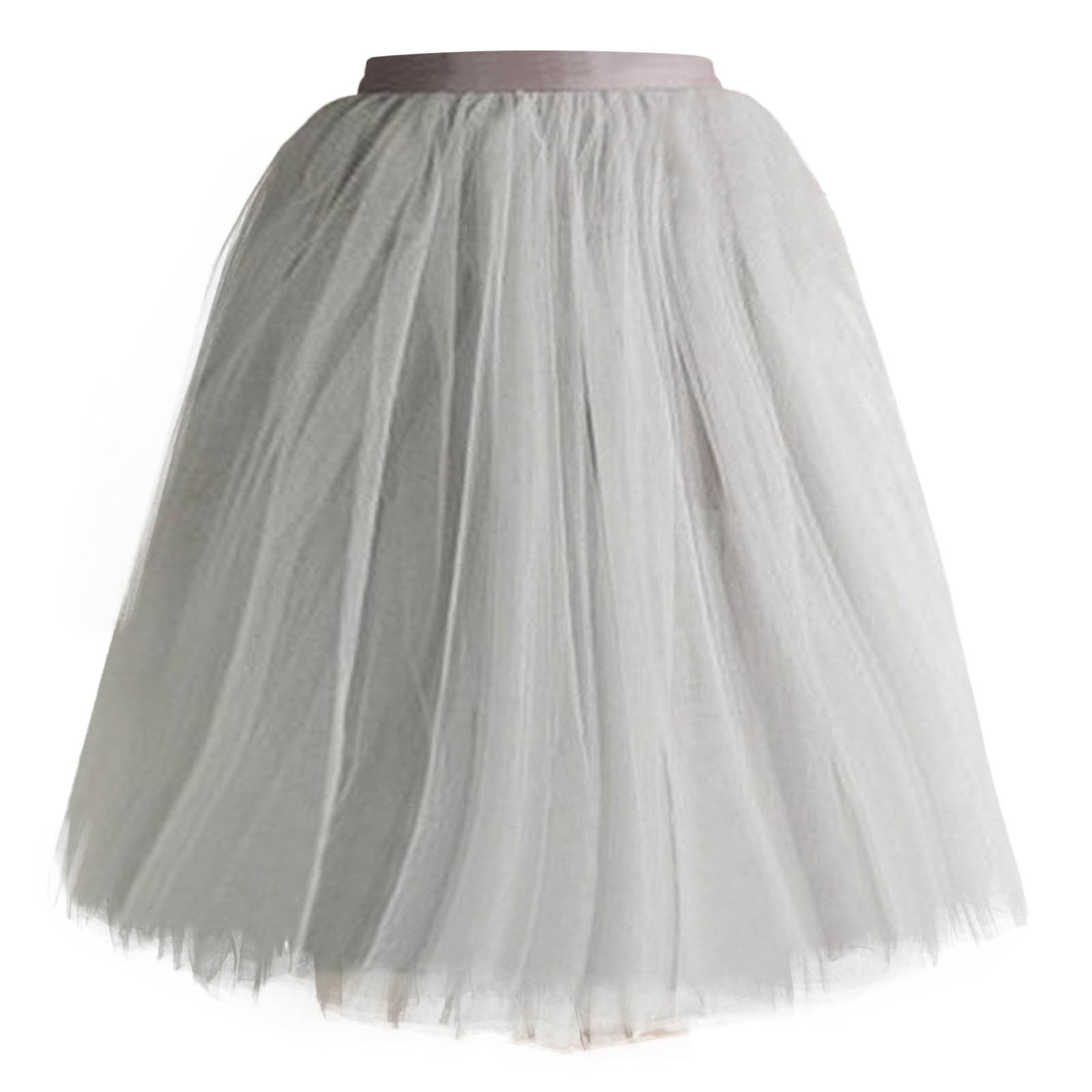 Fsqjgq Women's Tulle Skirt Carnival Festival Party Petticoat High ...