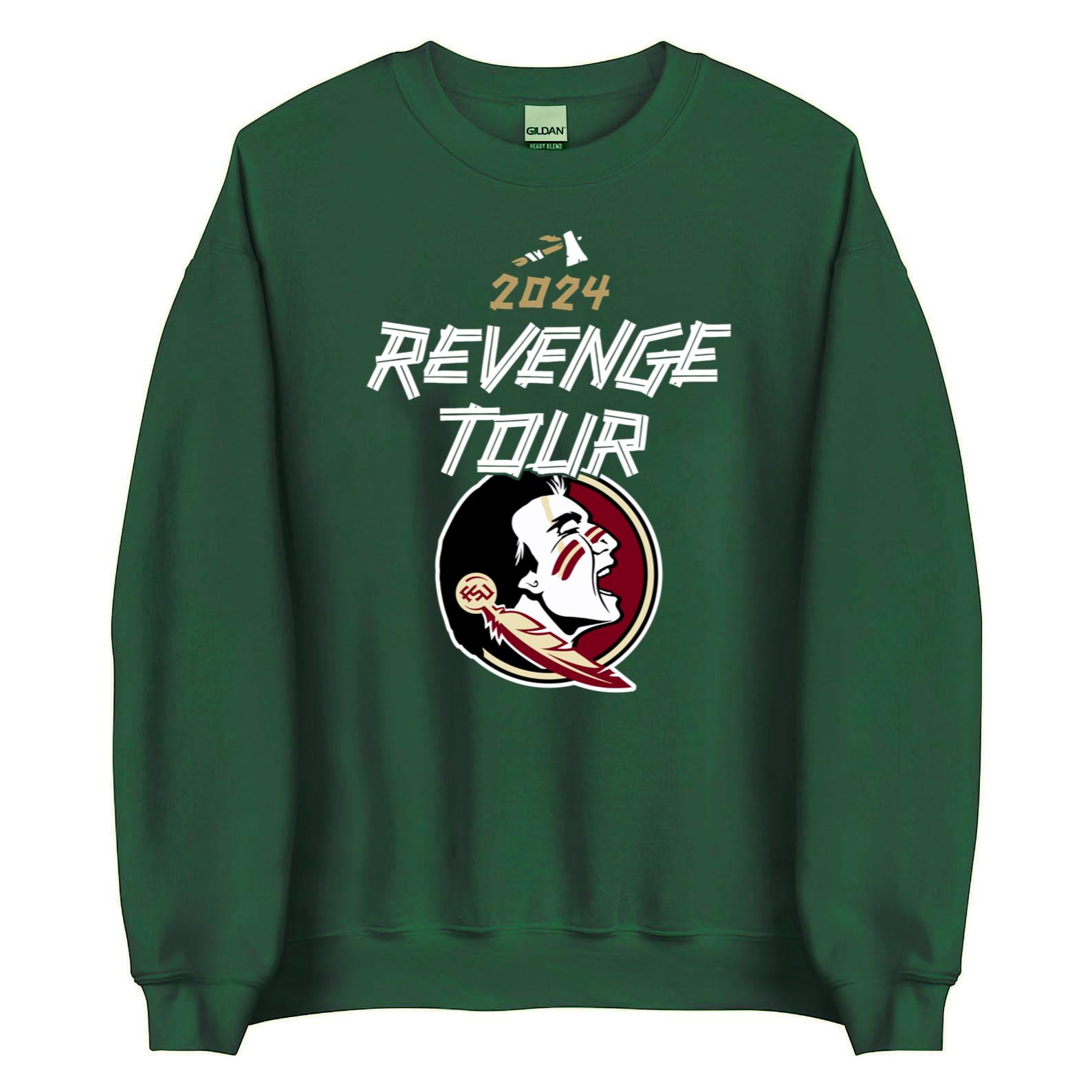 Fsu 2024 Revenge Tour Shirt-TH11472 - Walmart.com