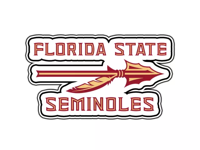 Fsu Florida State Seminoles Logo Waterproof Sticker Phone Decal Water ...