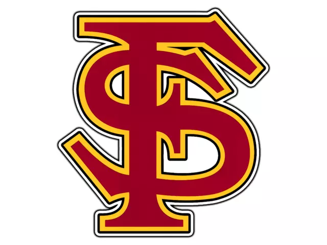 Fsu Garnet And Gold Fs Logo Waterproof Sticker Phone Decal Water Bottle ...