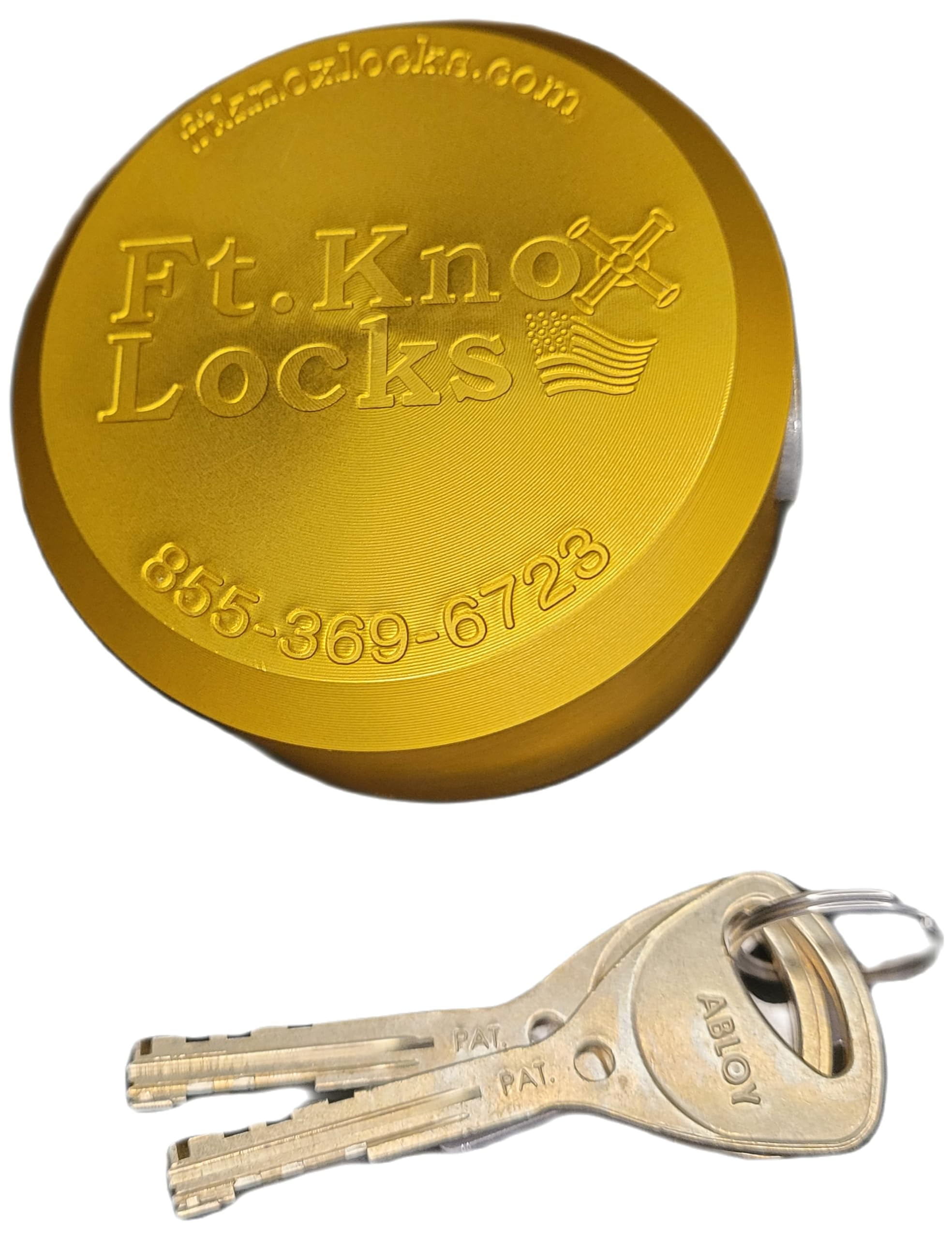 Ft. Knox Locks Cobra Sidewinder Aluminum Puck Lock - Walmart.com