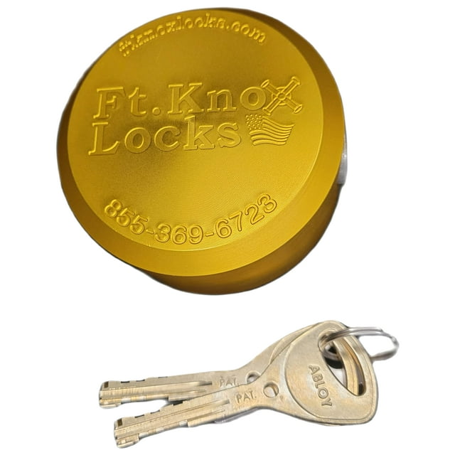 Ft. Knox Locks Cobra Sidewinder Aluminum Puck Lock - Walmart.com