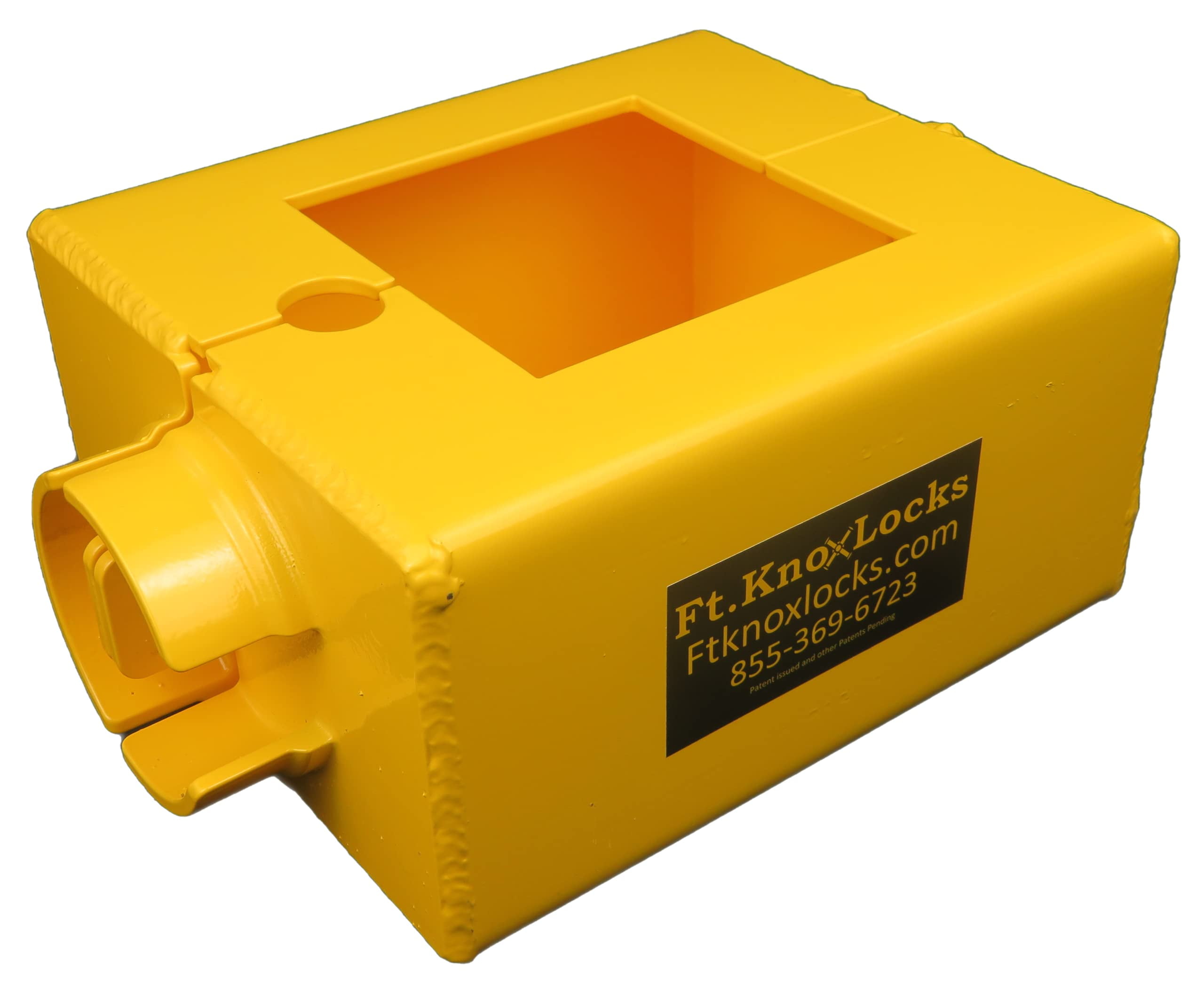 Ft. Knox Locks Gooseneck Square Tube Coupler/Hitch Trailer Lock ...