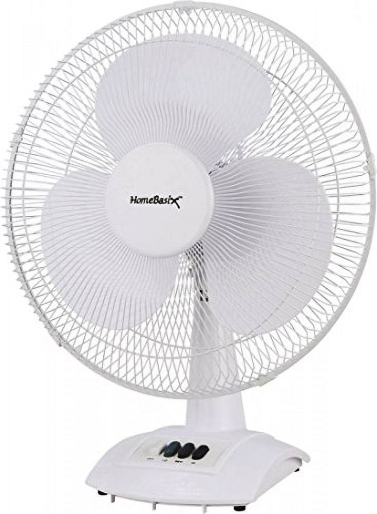 Ft40-8Hc Oscillating Table Fan, White - Walmart.com