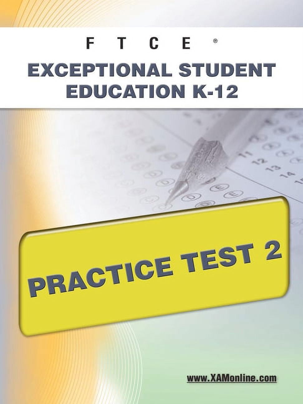 Ftce Exceptional Student Education K-12 Practice Test 2 - Walmart.com