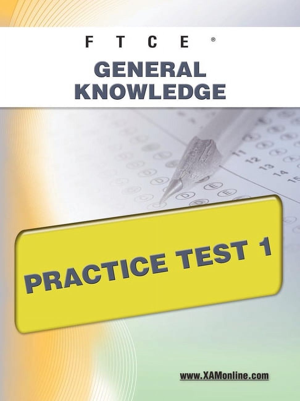 Ftce: FTCE General Knowledge Practice Test 1 (Paperback) - Walmart.com
