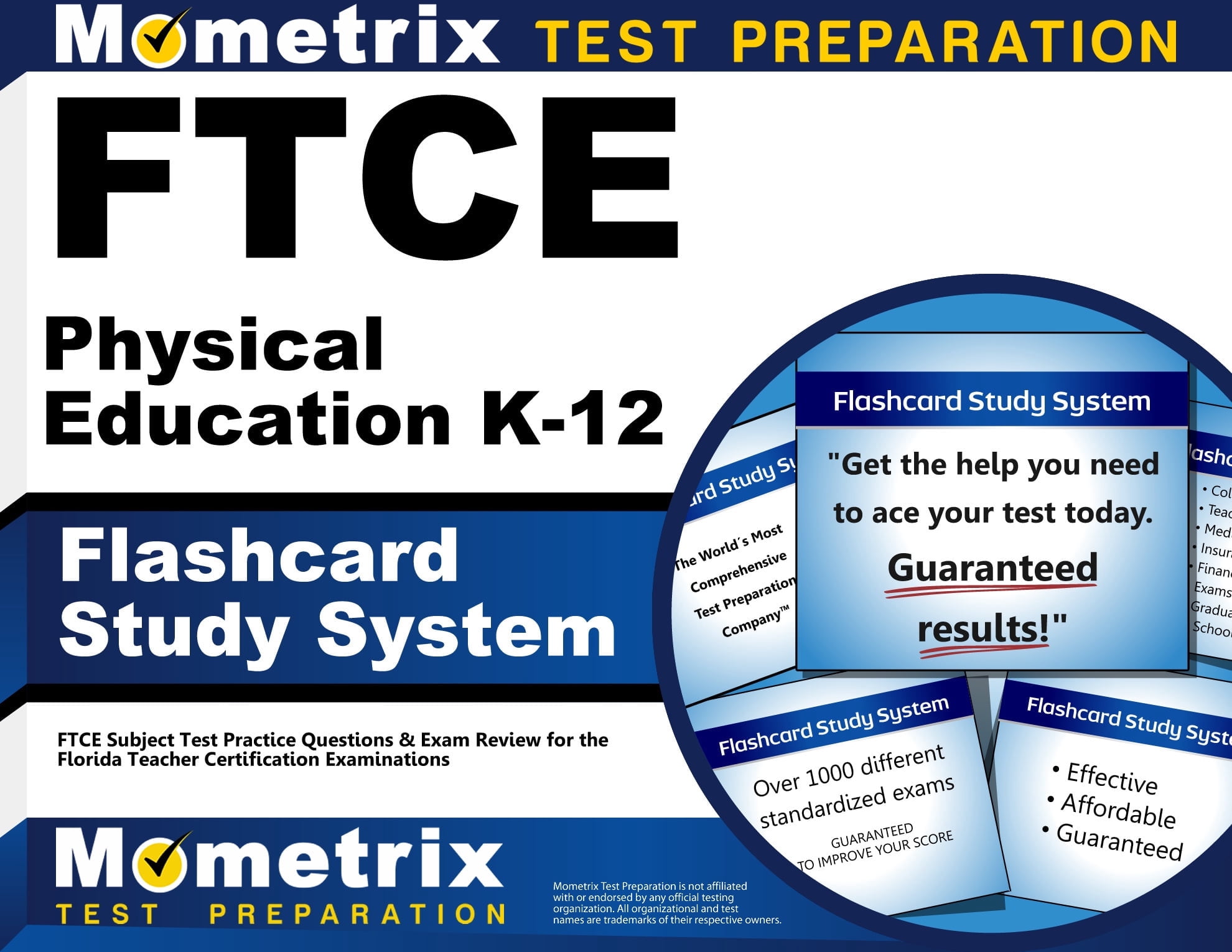 Ftce Physical Education K-12 Flashcard Study System : Ftce Test ...