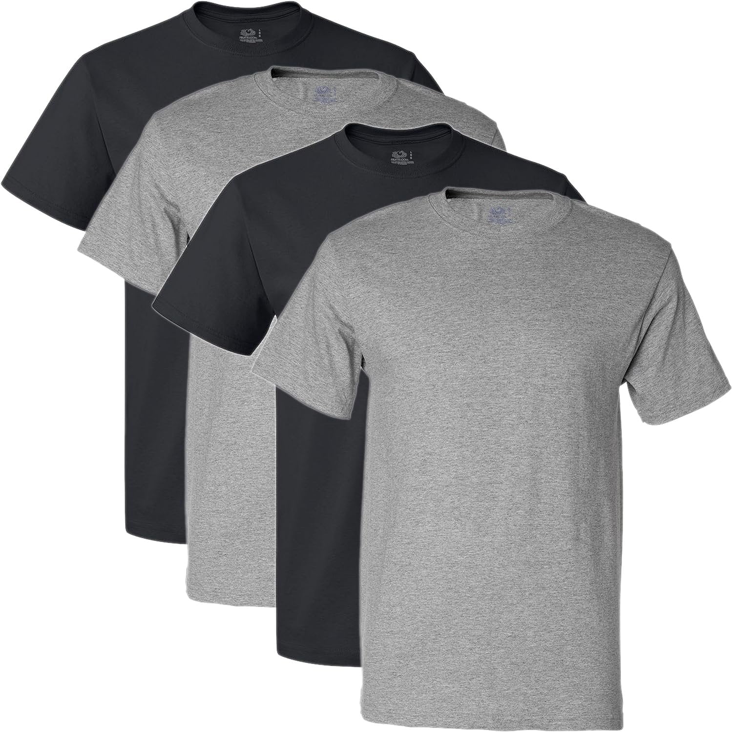Ftl 4pk Black/gray Crew, Size Large - Walmart.com
