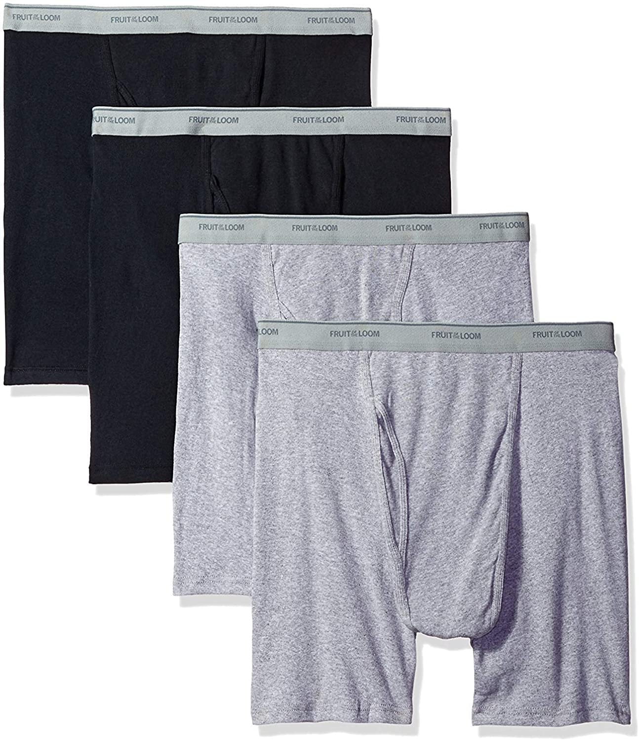 Ftl 5pk Bonus Black/gray Bxr Brf, Medium - Walmart.com
