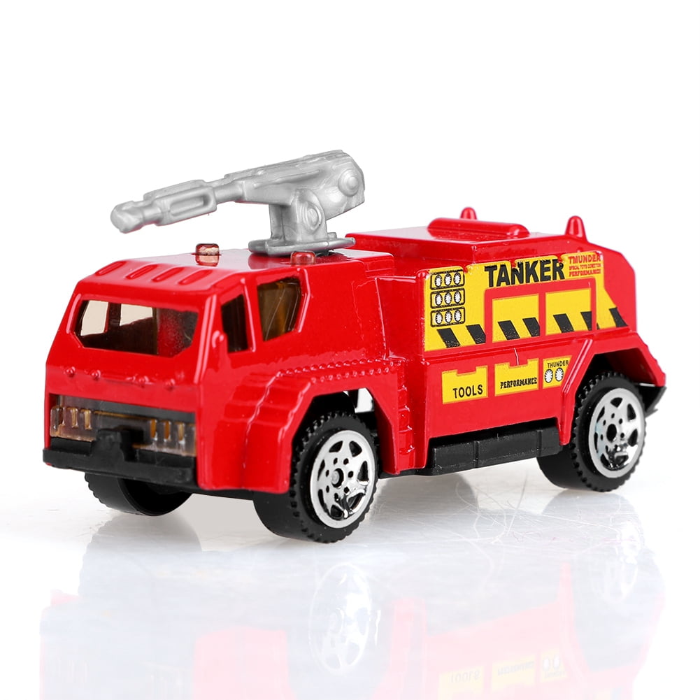 Ftory Mini Car Model Set,6pcs/set 1:64 Scale Alloy & Plastic Fire Car ...