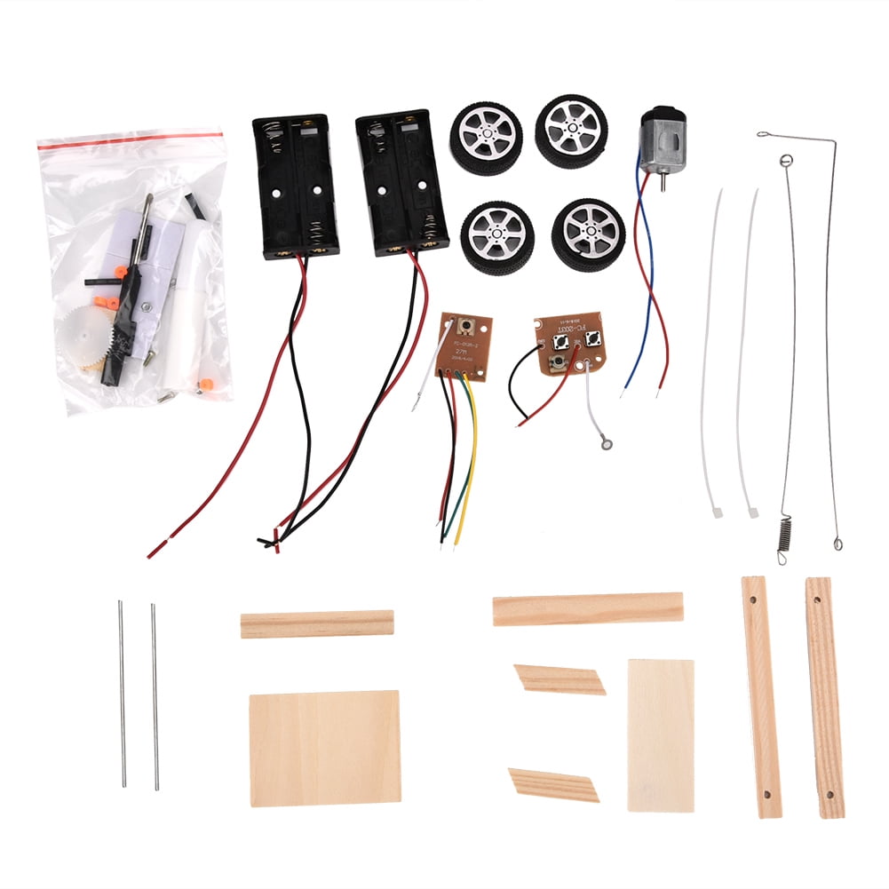 Ftory RC Model Car, Remote Control Car Model,DIY Wooden RC Car Model ...