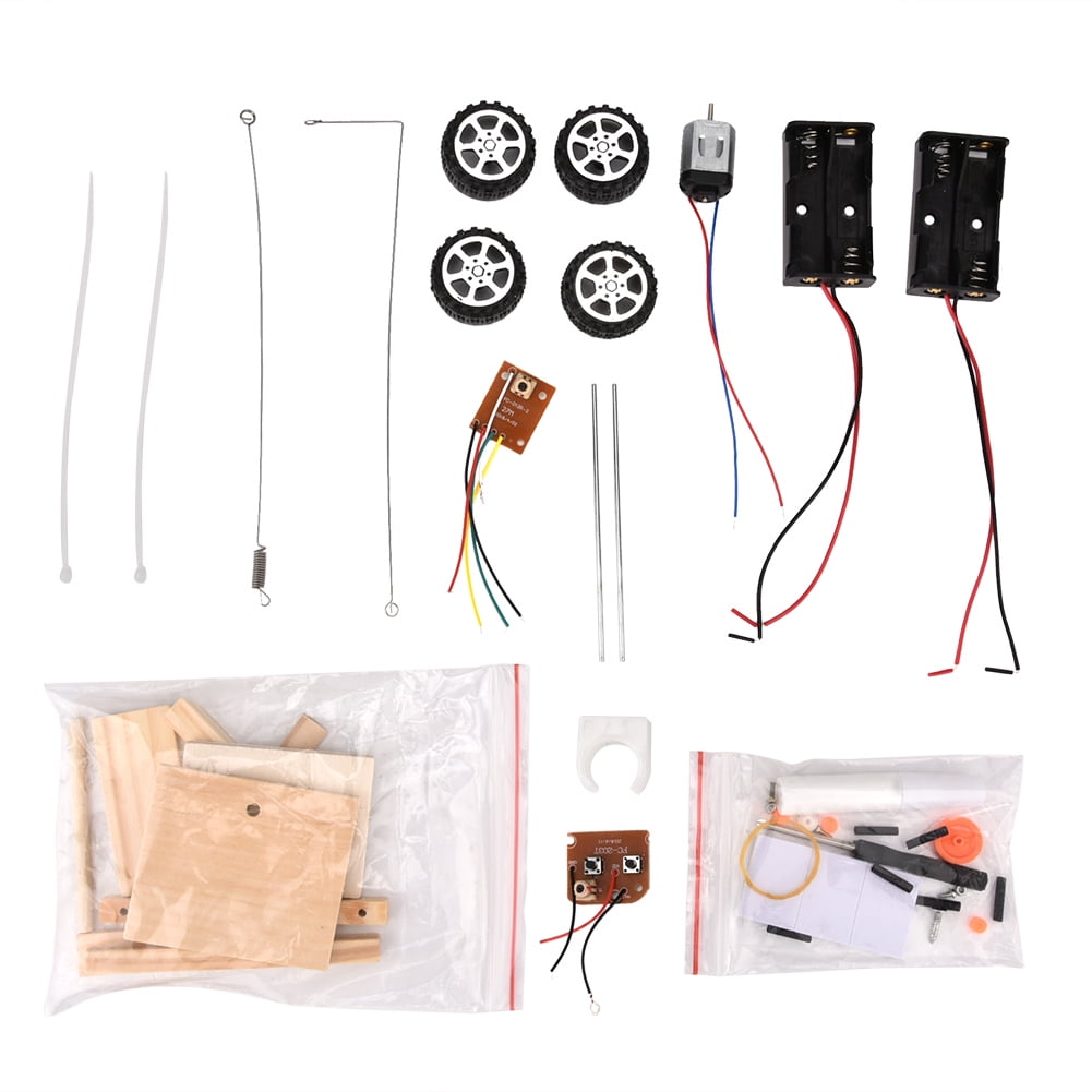 Ftory Remote Control Car Model, RC Model Car,DIY Wooden RC Car Model ...