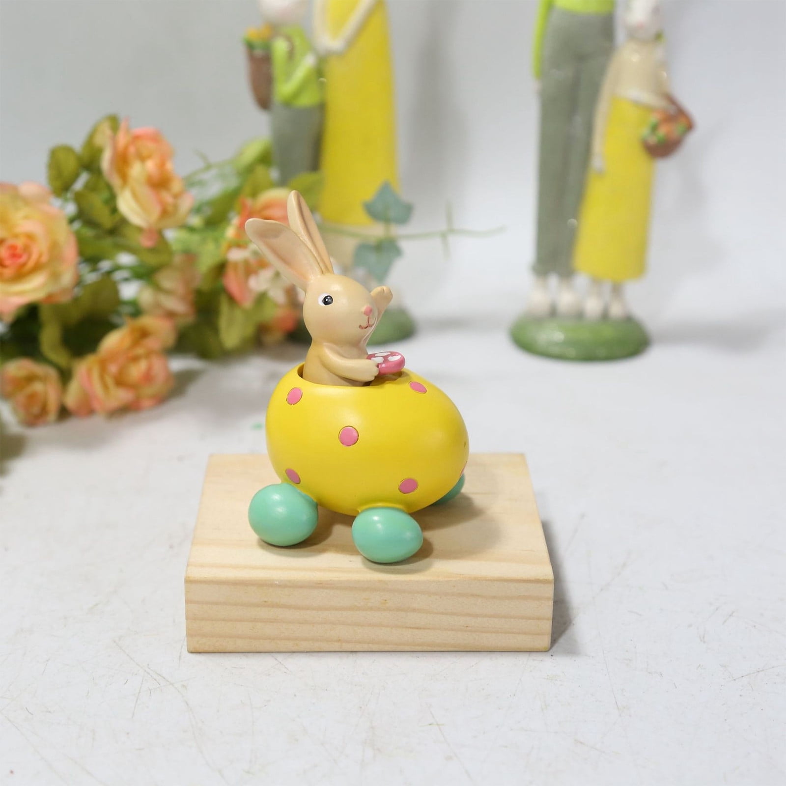 Ftwujt 1 Pcs Easter Toys Pull Back Cars Toy Carrot Cars Driven By ...