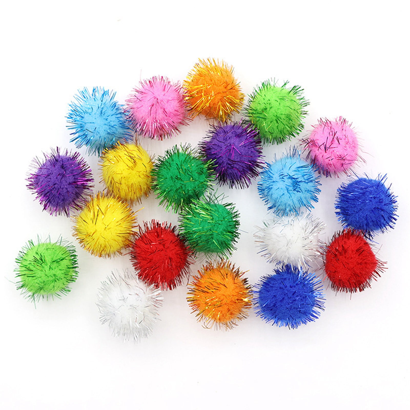 Ftwujt Crinkle Balls For Cats-Random Color，Cat Balls，Cat Crinkle Balls ...