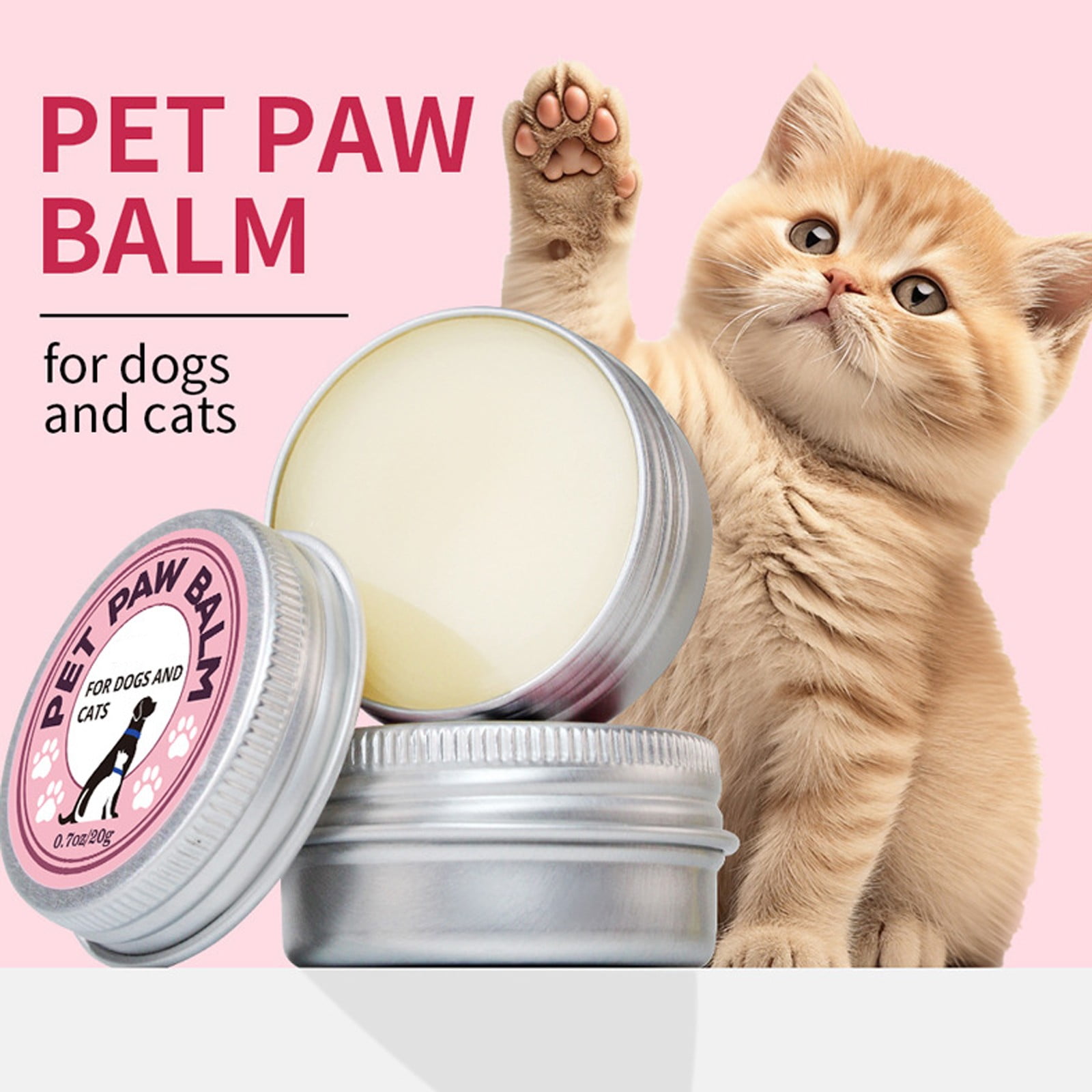 Ftwujt Dog Conditioner, Cat Paw Balm, Dog Paw Lotion, Pet Paw Balm, Dog ...