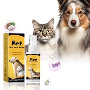 Taolixe 60ML Cat Dog Care Spray to Remove Mites Clean Relieve Pet Skin ...