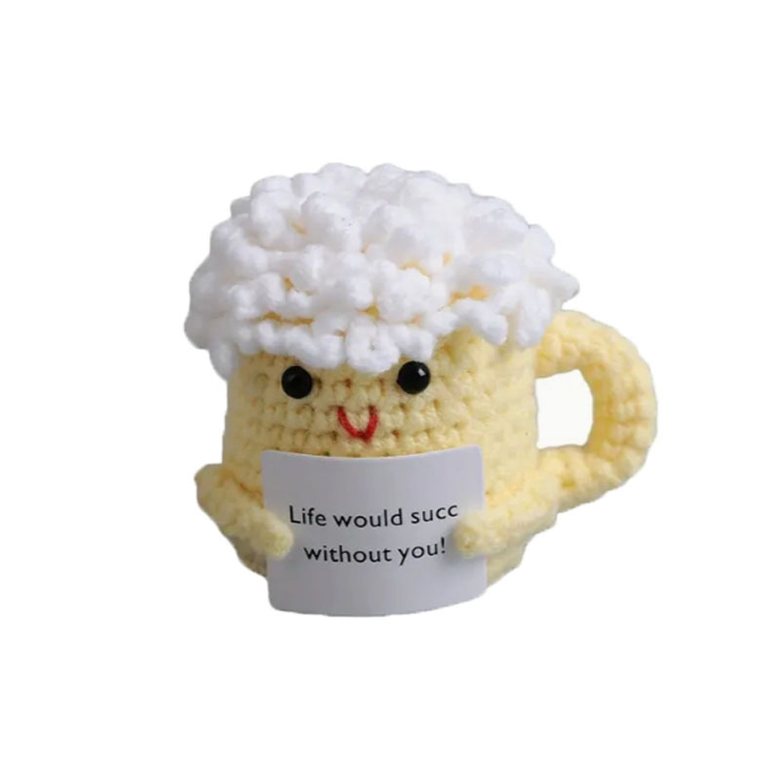 Ftwujt Emotional Support Crochet,Funny Housewarming Gifts,Funny ...