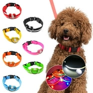 Light Up Dog Collars, USB Rechargeable LED Dog Collar, Cuttable Dog ...