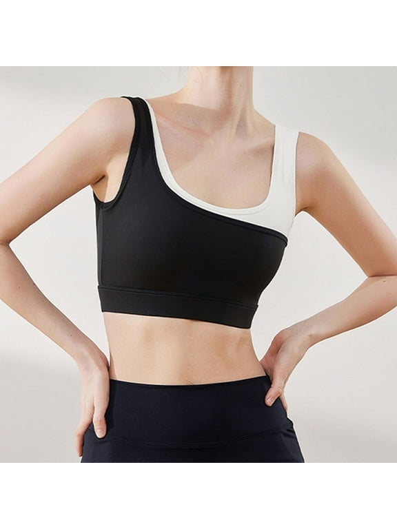 INNERSY Women's Sport Bra Padded Racerback Mid-Low Impact Workout Bra ...