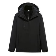 Tec-One Women's Pongee Ski Jacket with Hood, Sizes S-3X - Walmart.com