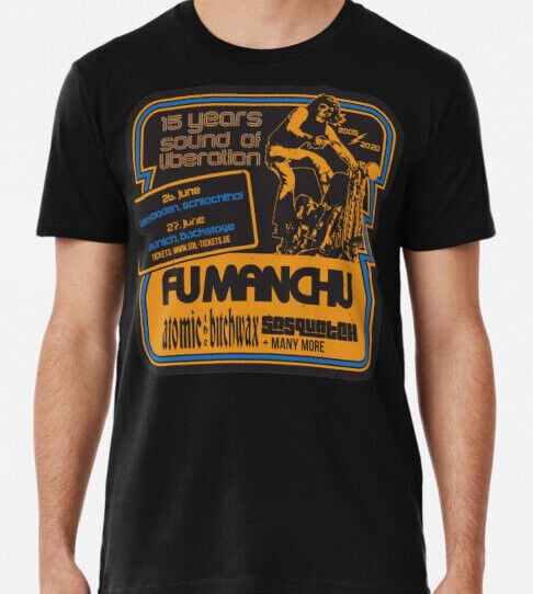 Fu Manchu T-Shirt Brant Bjork Bob Balch Scott Hill In Search Of ...
