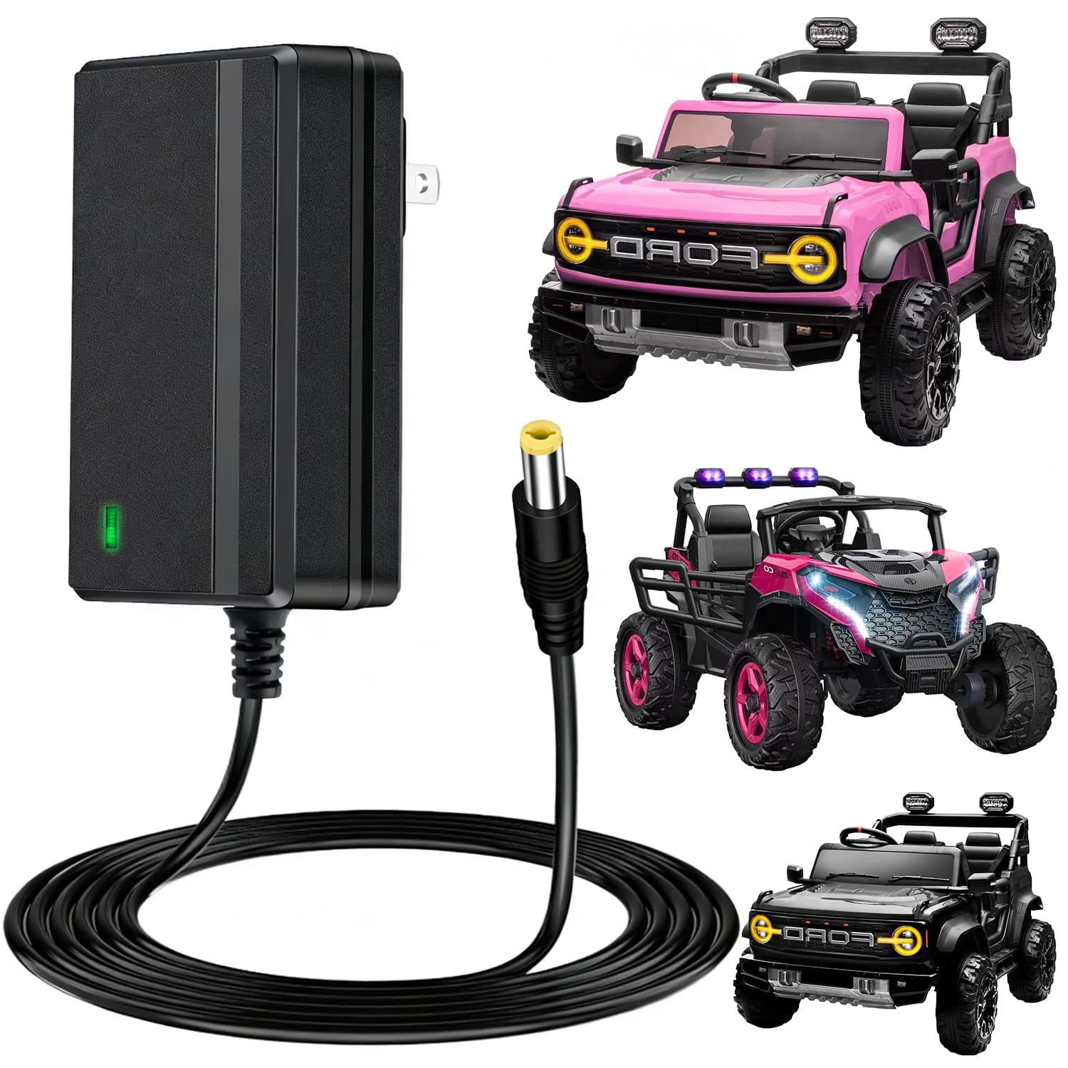 Fu1997 12V Kids Ride - On Car Charger - Safe & Reliable Power Supply ...