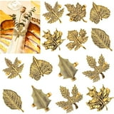 Fu997 14 Pcs Fall Napkin Rings Maple Leaf Napkin Holders Thanksgiving ...