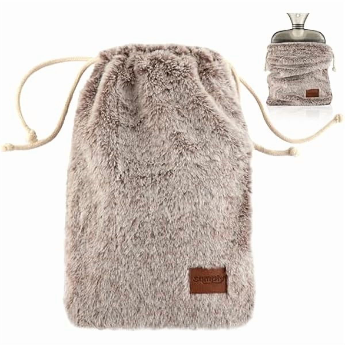 Fu997 Hot Water Bottle with Soft Cover, 2L Hot Water Bag for Menstrual ...