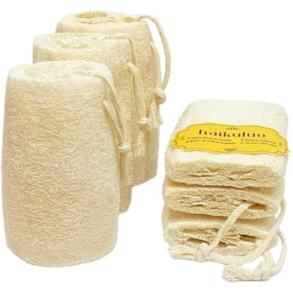 Fu997 Natural Loofah Exfoliating Body Scrubber,Bath Shower Loofah ...