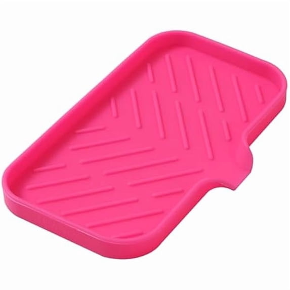 Fu997 Silicone Bathroom Soap Dishes with Drain Spout-Bathroom and ...