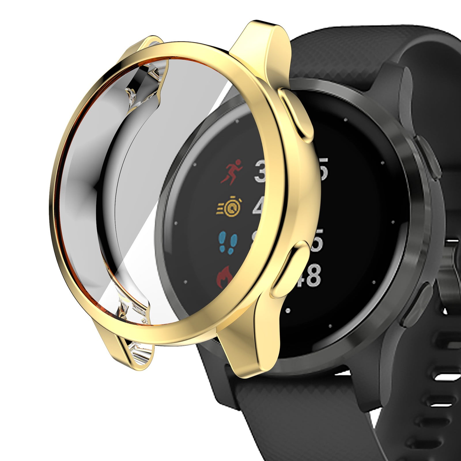 FuChenYu 40mm Vivoactive 4S Electroplating compitable with All ...