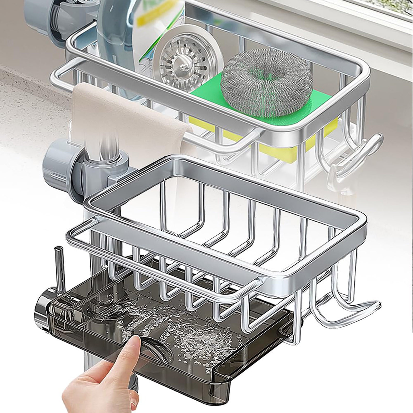 FuChenYu Multipurpose Rack Kitchen Faucet Organizer 2024 New Dish ...