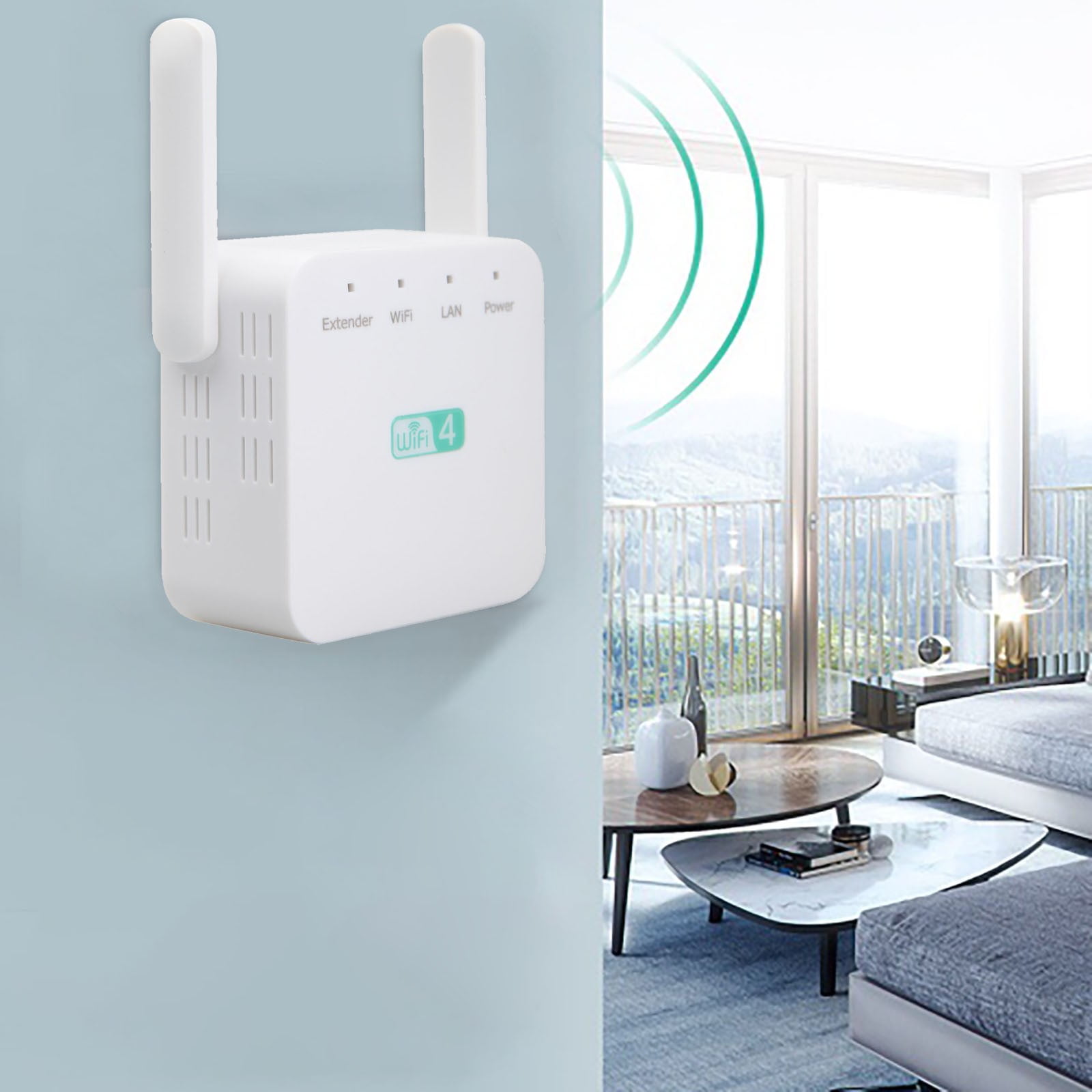 FuChenYu Smart Home Products for Bedroom 300M Network Repeater Signal ...