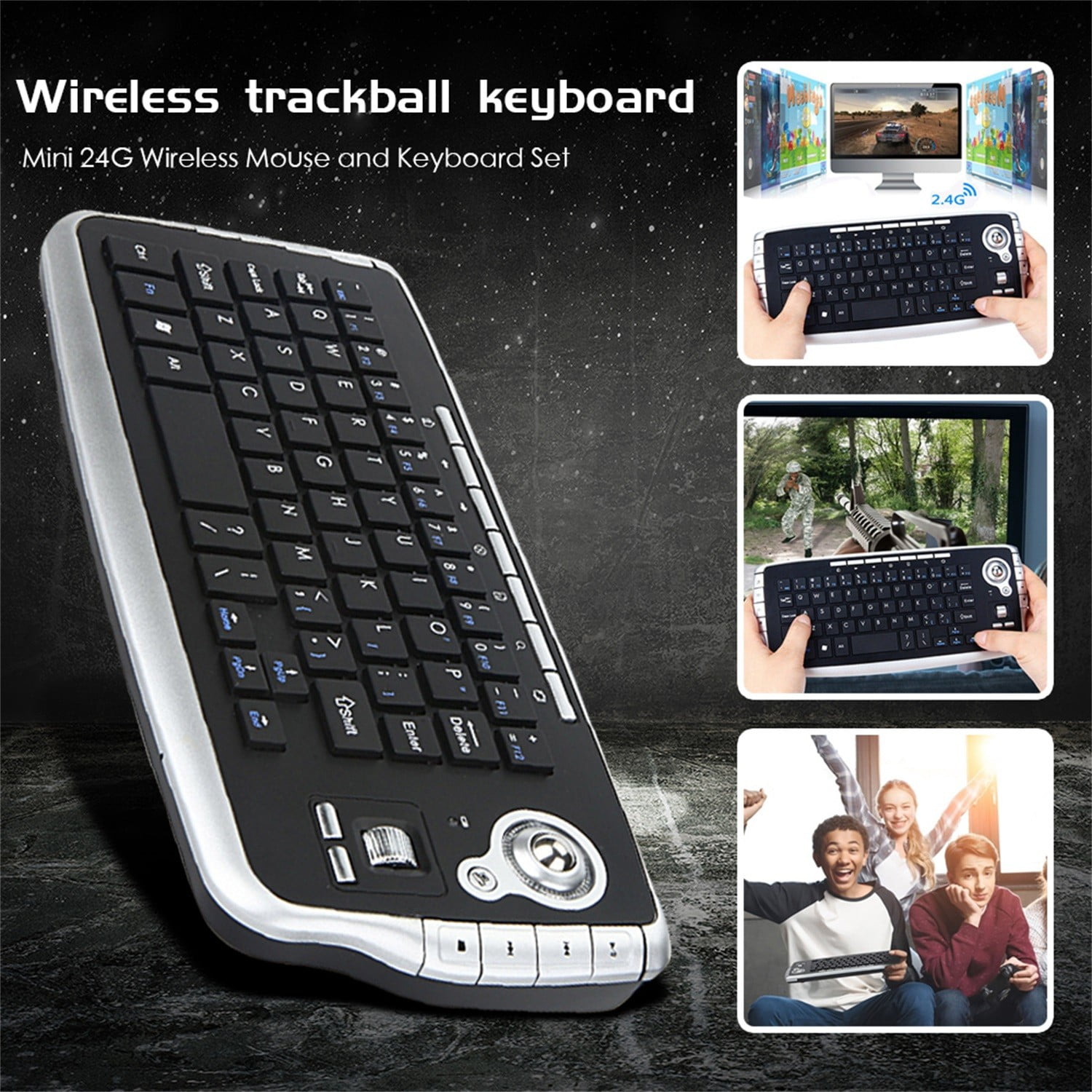 FuChenYu Wireless Keyboard for Windows Flat Keyboard Wireless Keyboard ...