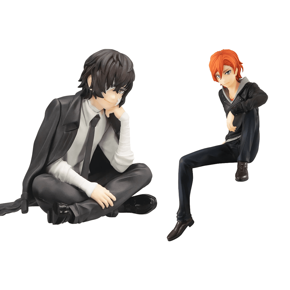 FuRyu Bungo Stray Dogs 12cm Dazai Osamu Noodles Press Figure Japanese ...